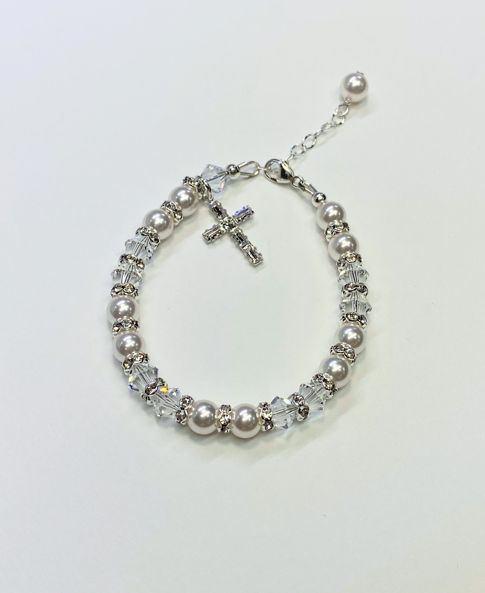 First Communion Gift Baptism Gift First Communion Bracelet - Etsy