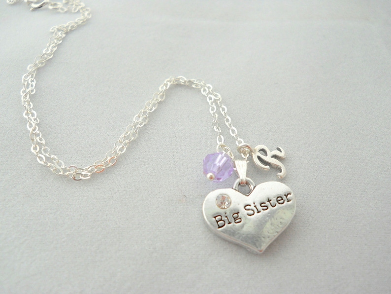 Big Sister Gift, Big Sister Necklace, Big Sister Little Sister, Big ...