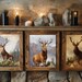 Highland Cow Poster, Earthy Tones, Warm Cozy Feel, Rolled Art Print ...