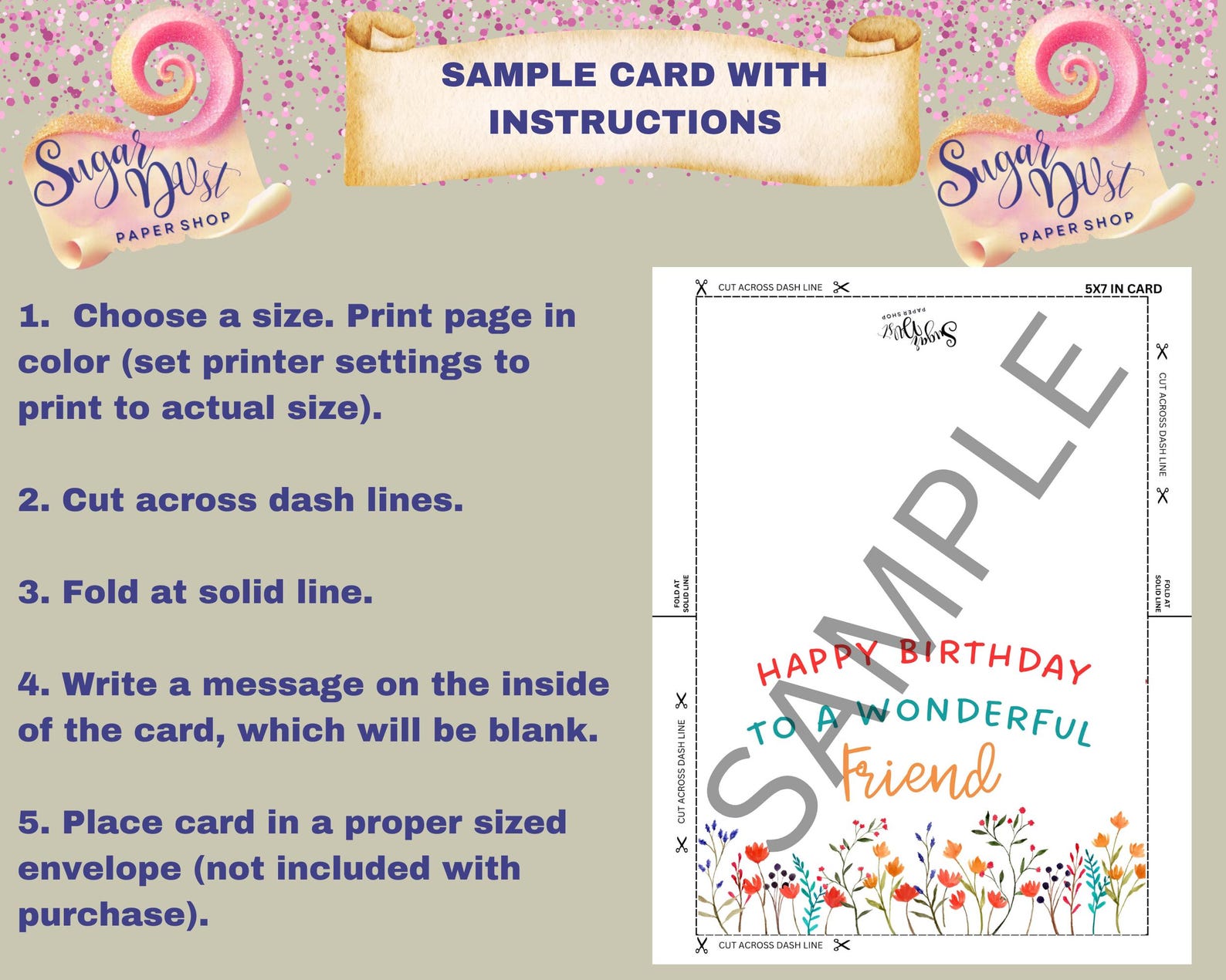 Printable Friend Birthday Card | Happy Birthday Card for Friend ...