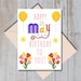 Printable May Birthday Card | Birthday Card Born in May | Cute Birthday ...