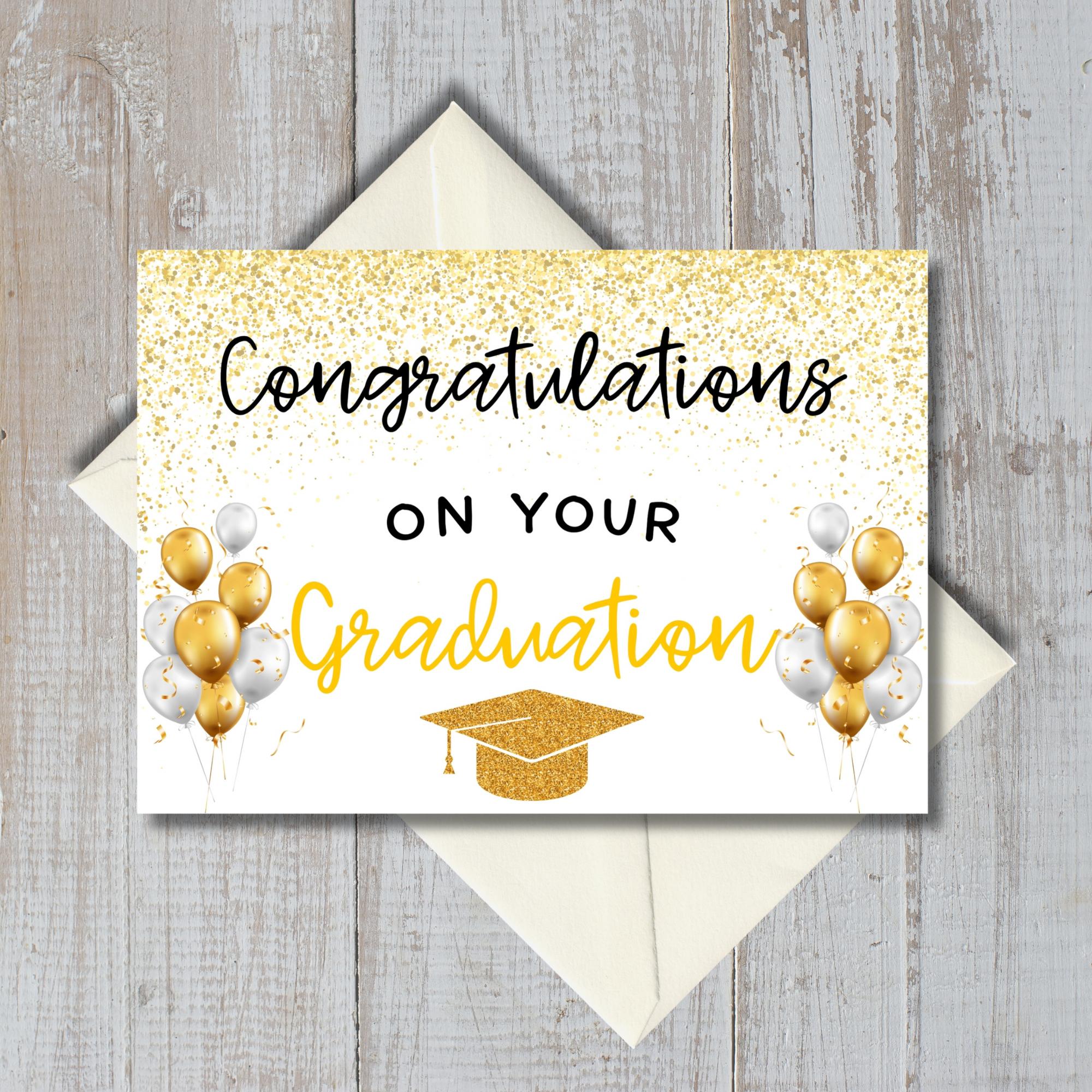 Printable Graduation Card | Congratulations on Your Graduation ...