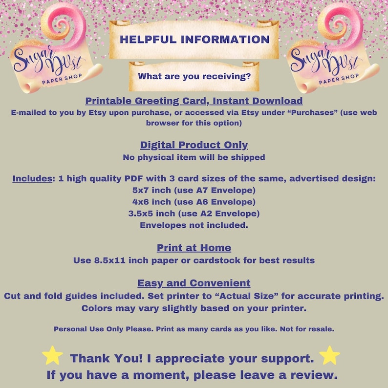Printable Administrative Professionals Card | Card for Administrative ...
