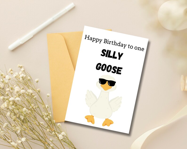 Printable Birthday Card | Funny Birthday Card | Cute Birthday Card ...