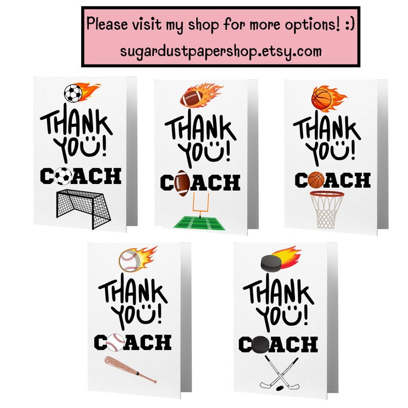 Printable Baseball Coach Thank You Card | Baseball Coach Appreciation ...