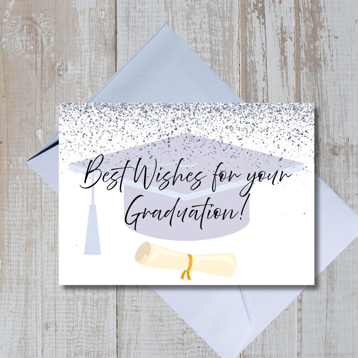 Printable Graduation Card | Best Wishes | High School, College ...
