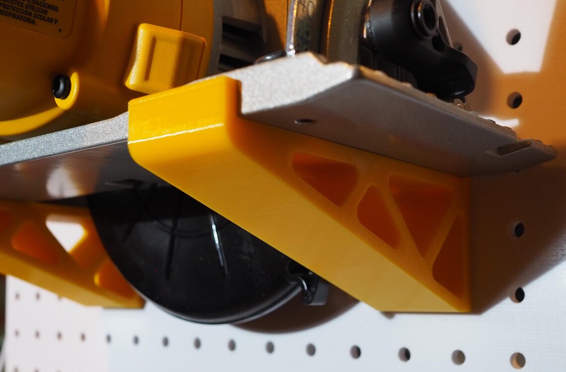 Pegboard Mount for Dewalt Circular Saw - Etsy