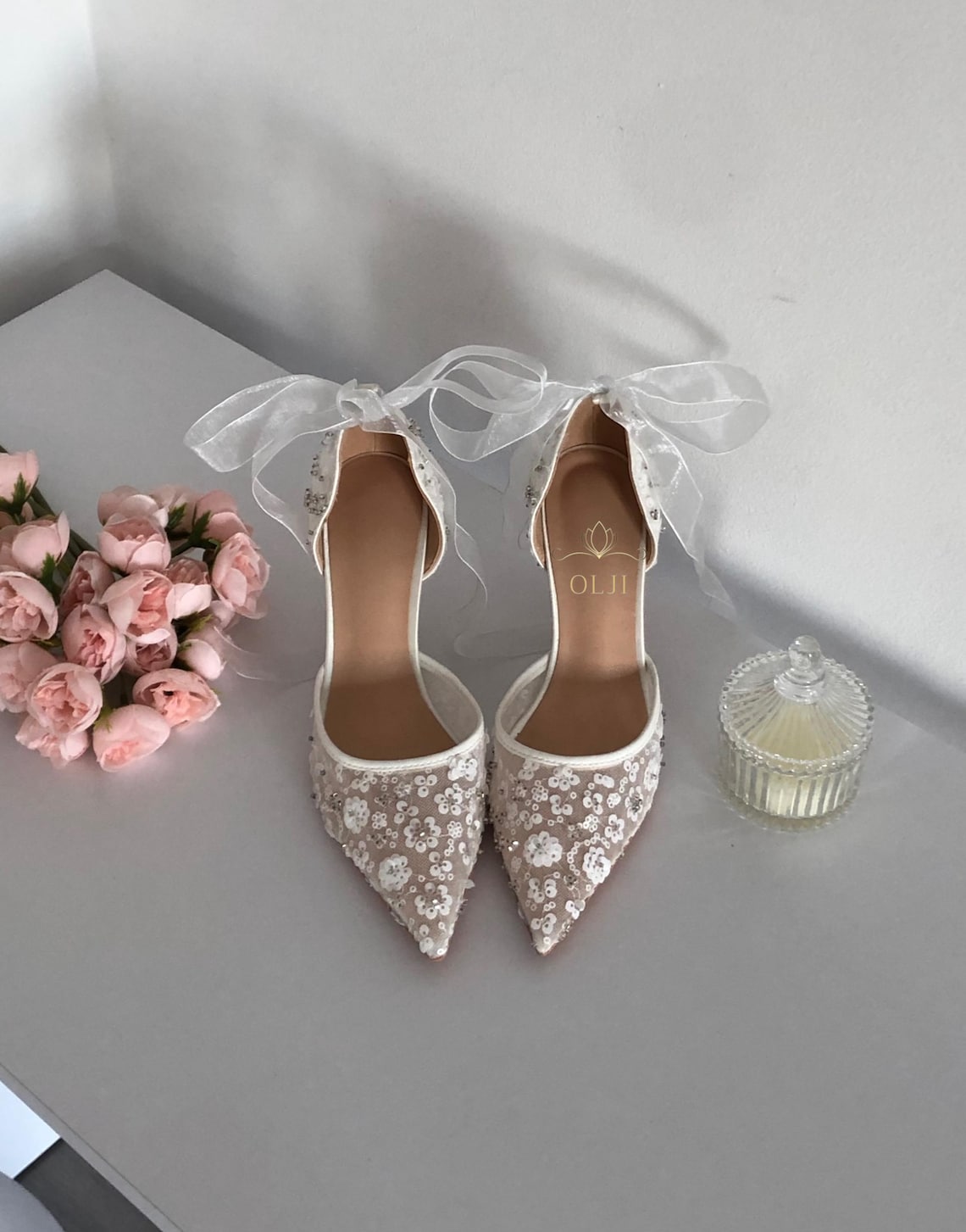Wedding Bridal Shoes, Wedding Shoes, White High Heels, Bridal Shoes ...