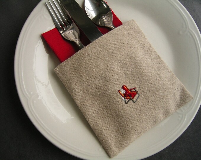 Summertime Flatware Pockets - Etsy