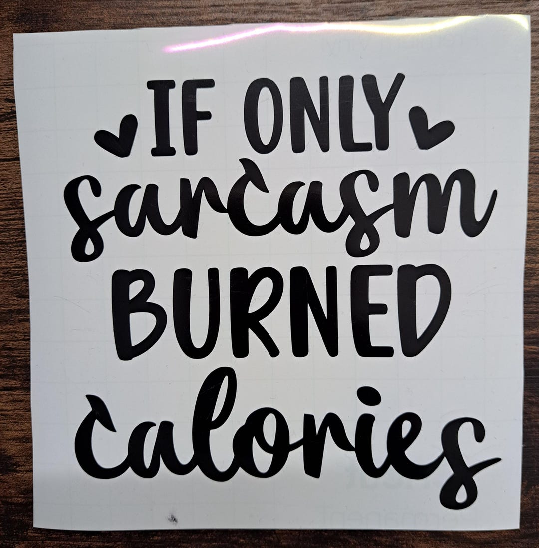 Sarcasm Decal - Etsy