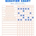 ADHD Behavior Chart for Kids | Child Discipline & Routine Management - Etsy