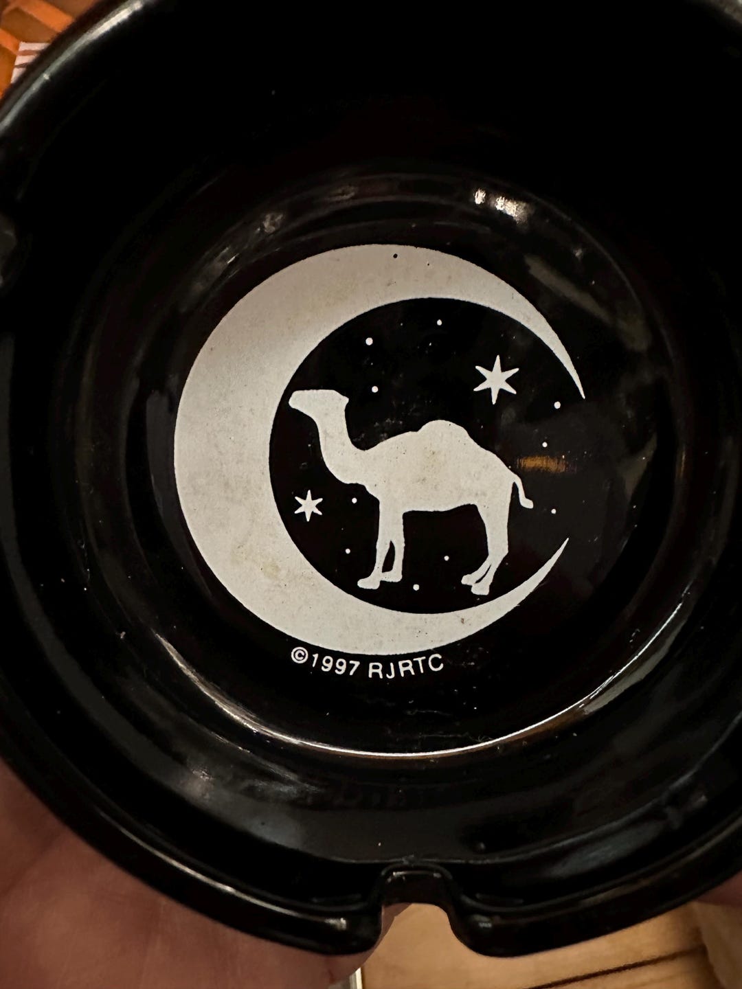 Vintage Glass Camel Ashtray - Etsy