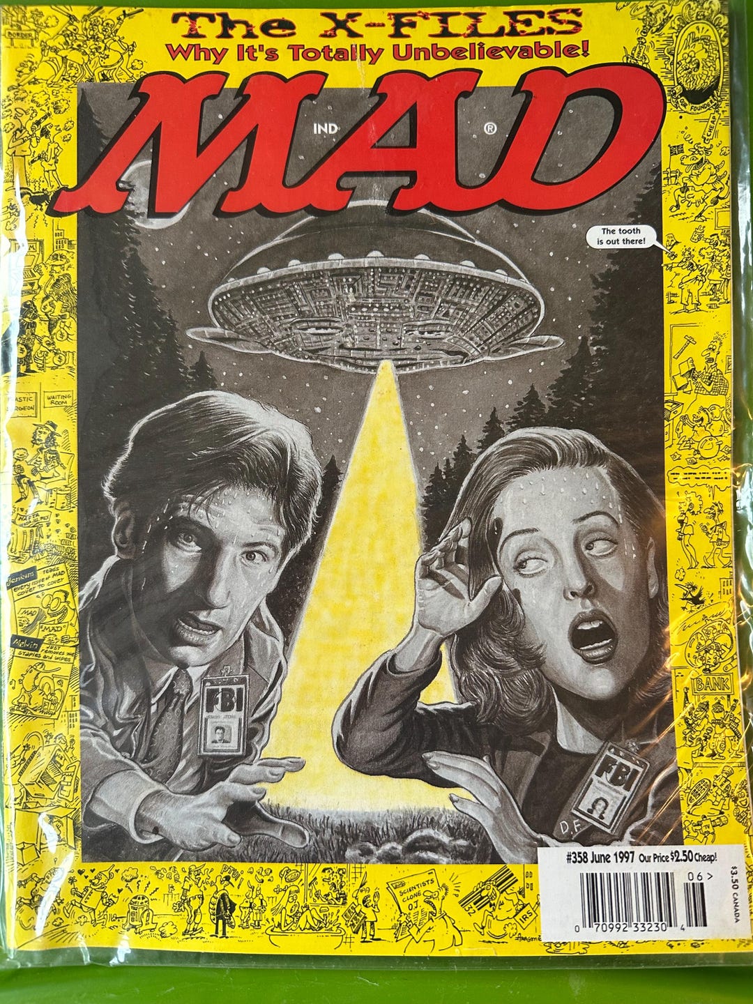Mad Magazine, Xfiles Edition - Etsy