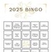 Vision Board Bingo Cards Templates for 2025 - Etsy