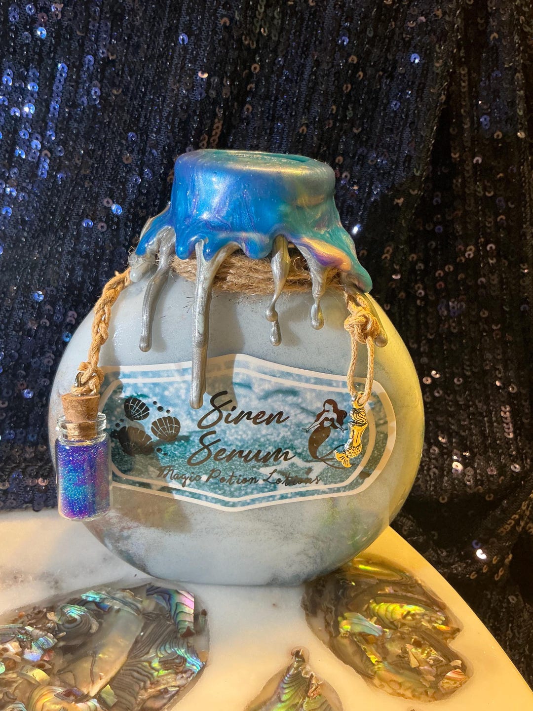 Siren Serum | Lotion | Magical Apothecary Potion Bottle | Witch and ...