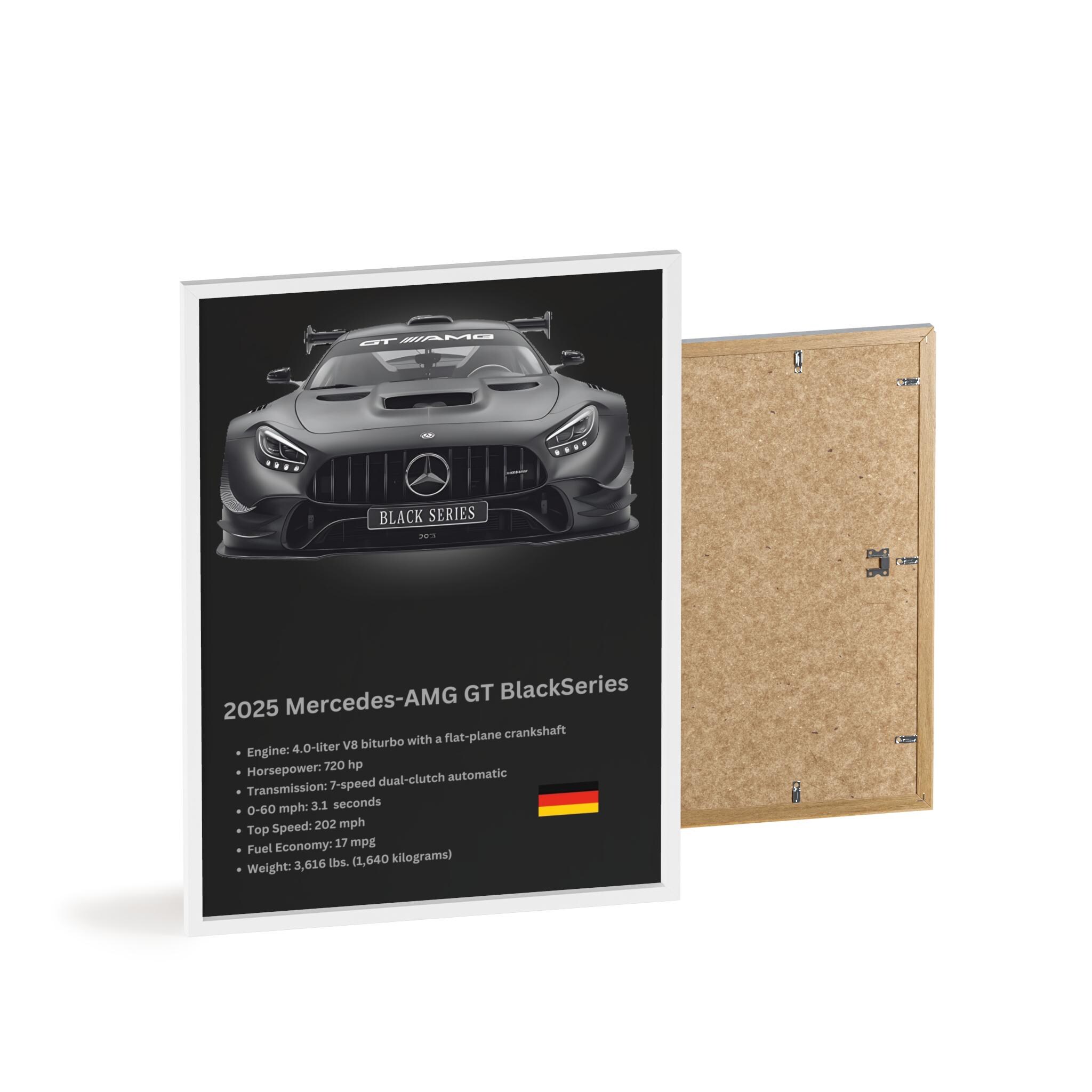Mercedes-amg Gt Black Series Poster, Mercedes-amg Gt Print, Mercedes ...