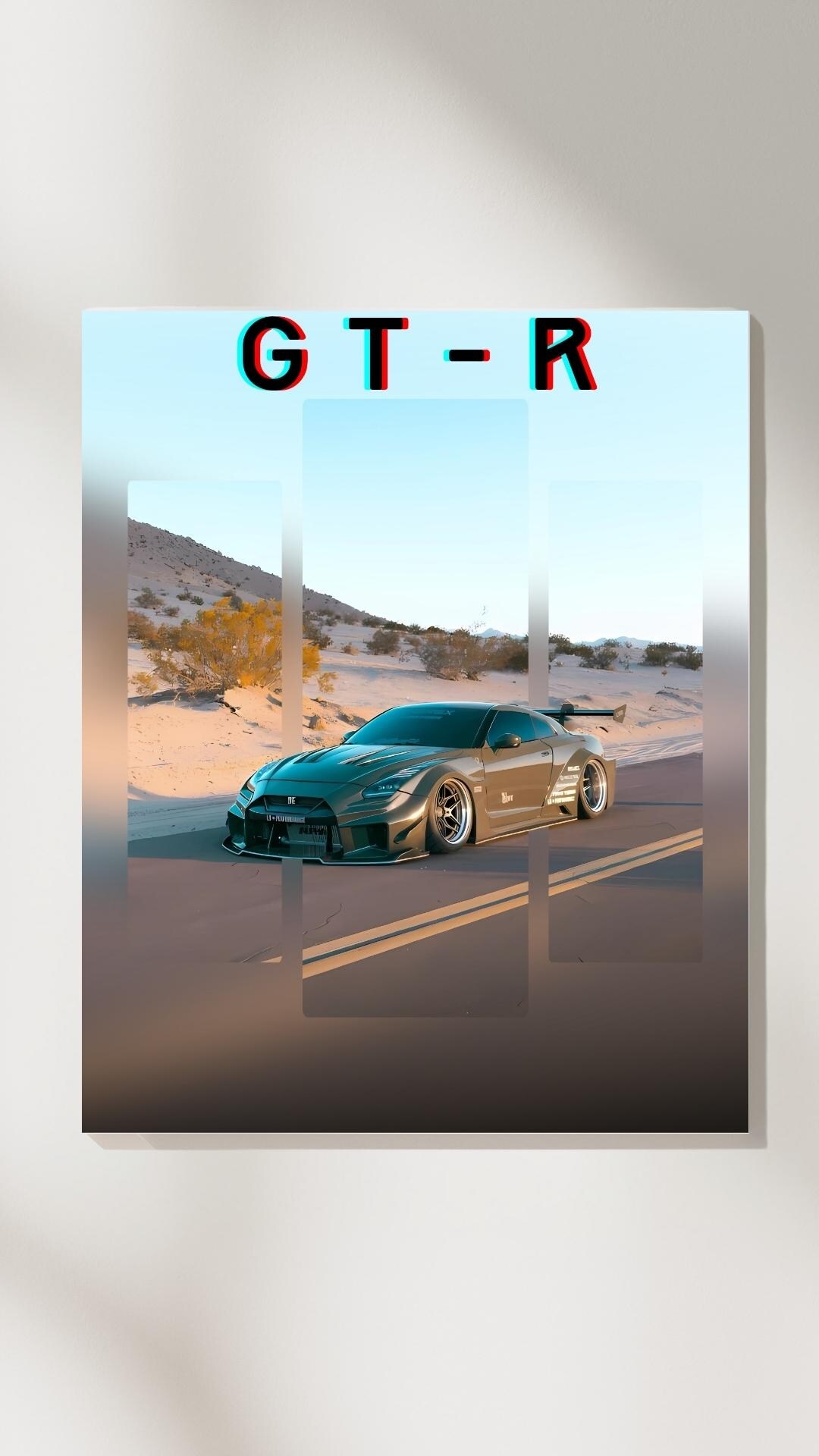 Nissan GT-R Print | Sports Car Poster | GT-R Art Print | High ...