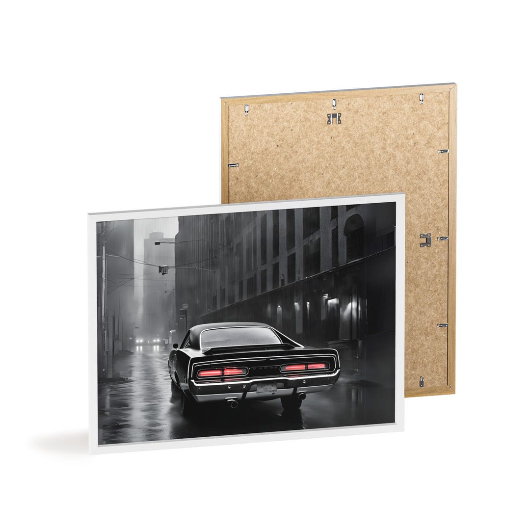 Vintage Challenger Wall Art, Classic Challenger Poster, Car Print, Old ...