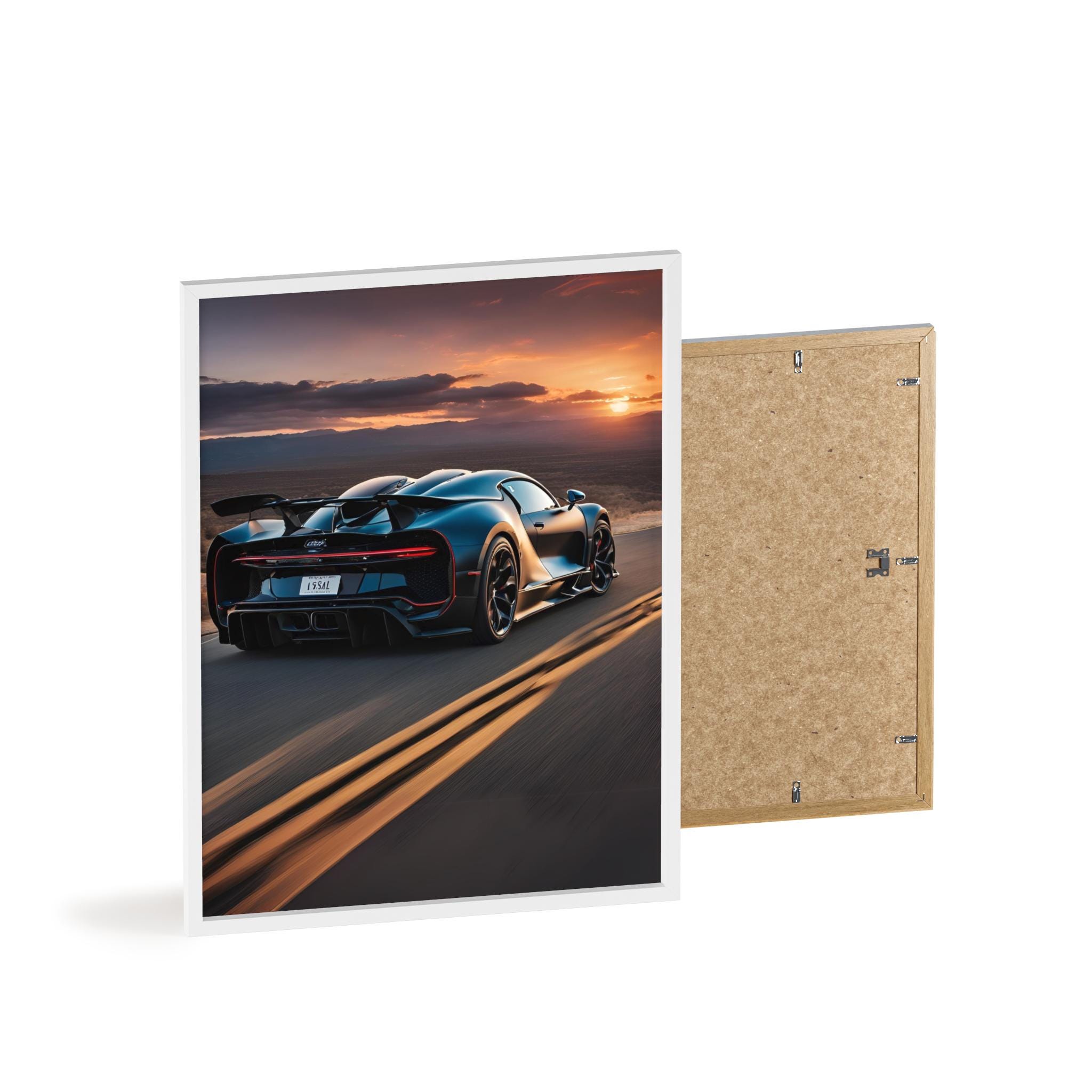 Luxury Bugatti Chiron Wall Art, Bugatti Poster for Home or Office ...