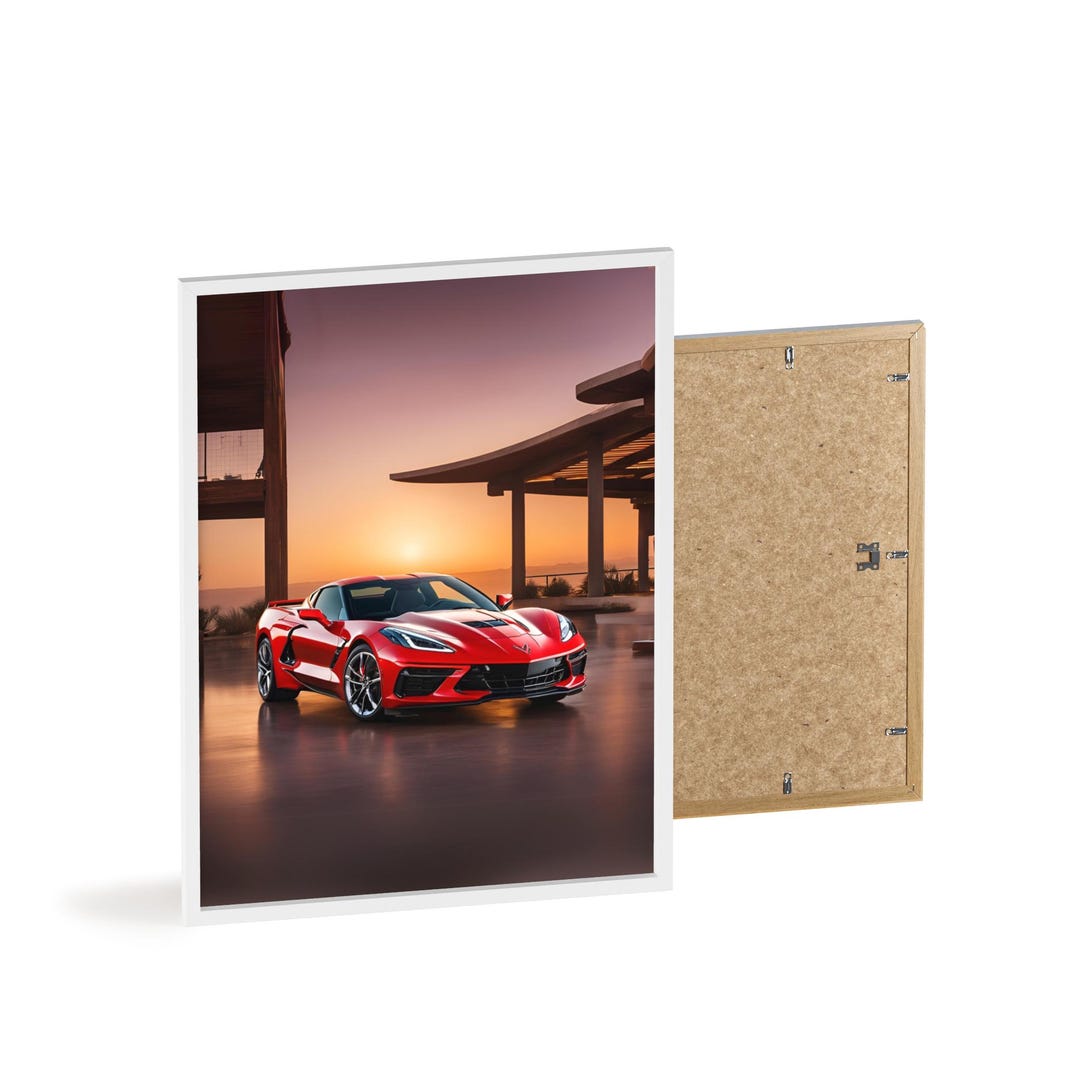 Chevrolet Corvette Photography, Classic Muscle Car Wall Art, Corvette ...