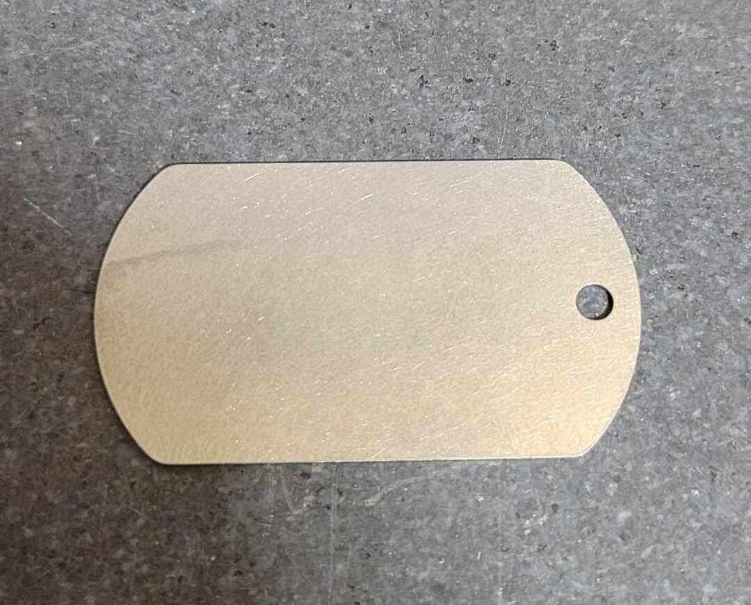 Stainless Steel Dog Tag for Engraving - Etsy