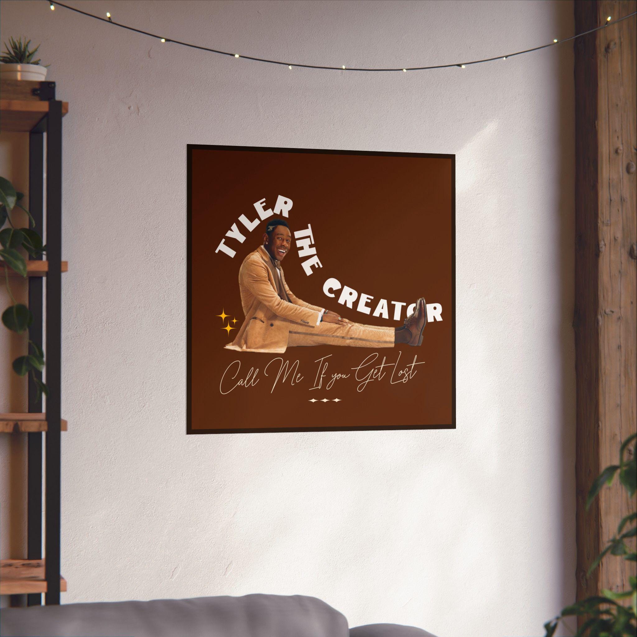 Vertical Poster, Tyler the Creator Wall Art, Matte Finish Music Poster ...