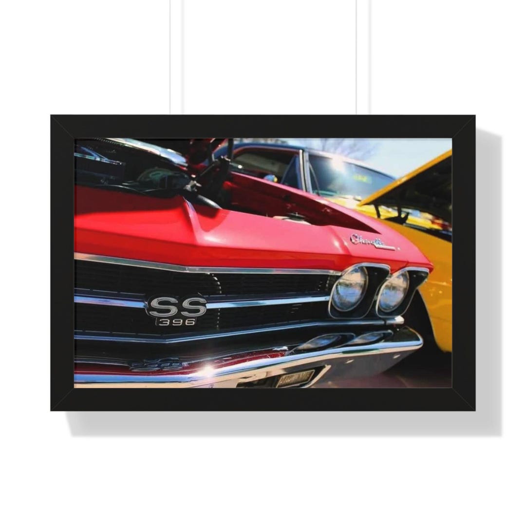 Chevrolet Chevelle Framed Horizontal Poster - Etsy