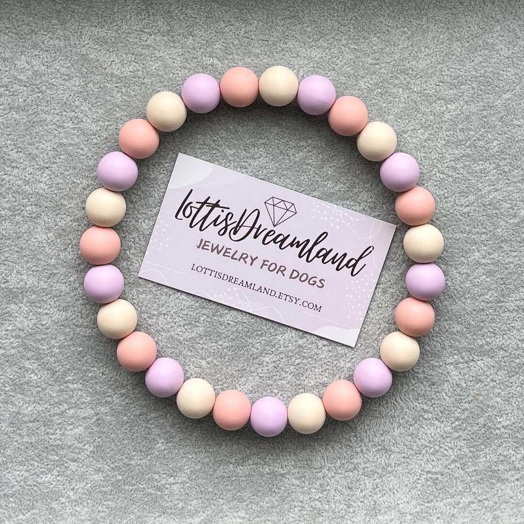 15 Mm Designer Pearl Necklace for Dogs, Puppy Jewelry Collar, Dog Chain ...