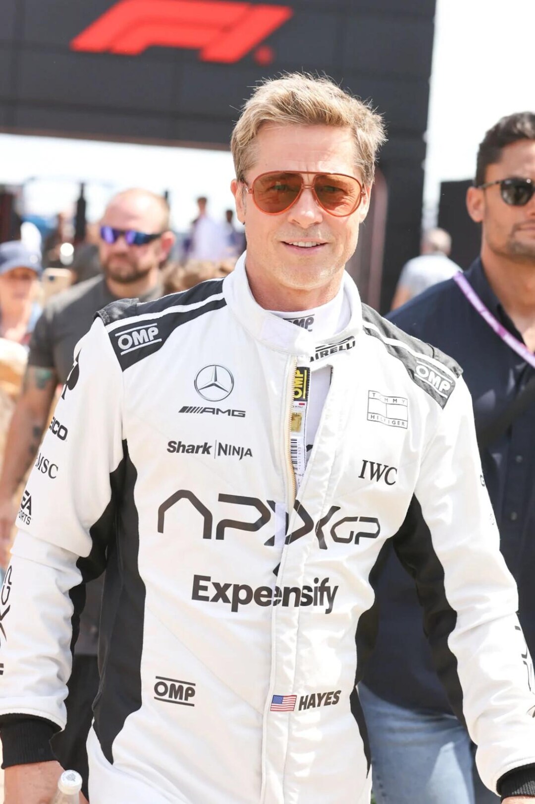 Brad Pitt APXGP Kart Racing Suit | F1 Movie Inspired White Driver Suit | Replica Motorsport ...