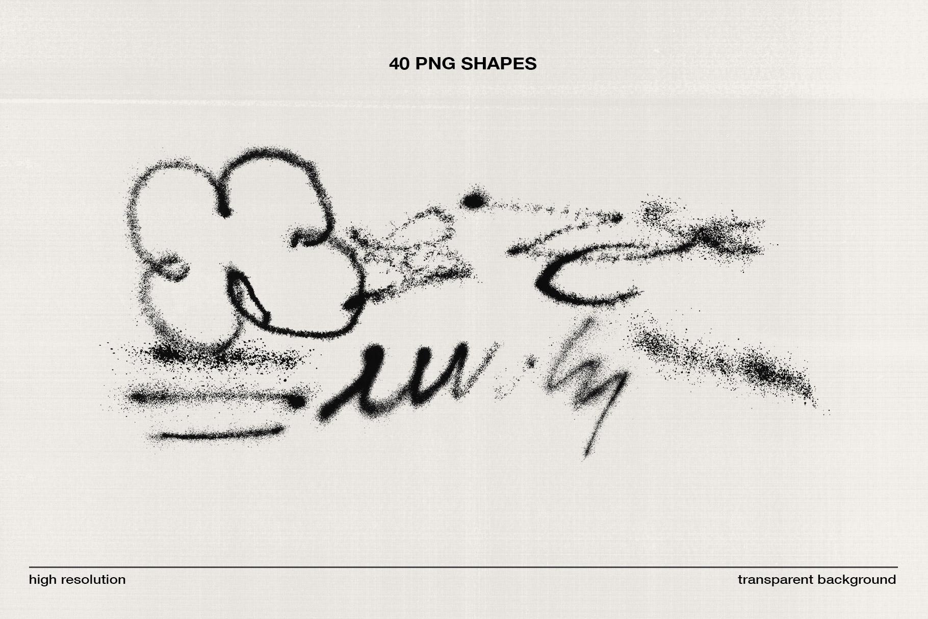 Spray Paint Graffiti PNG - 40 Transparent Grunge Elements, Street Art ...