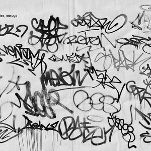 Graffiti & Torn Paper PNG Bundle - 240 Spray Paint Elements, Ripped ...