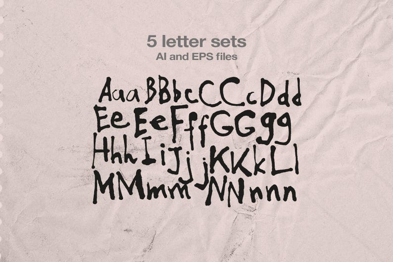 Scribble PNG Bundle - 560+ Hand-drawn Lines, Shapes, Letters, Grunge ...