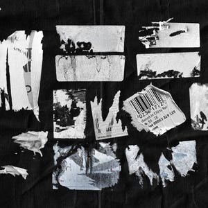 Graffiti & Torn Paper PNG Bundle - 65 Spray Paint Elements, Ripped ...