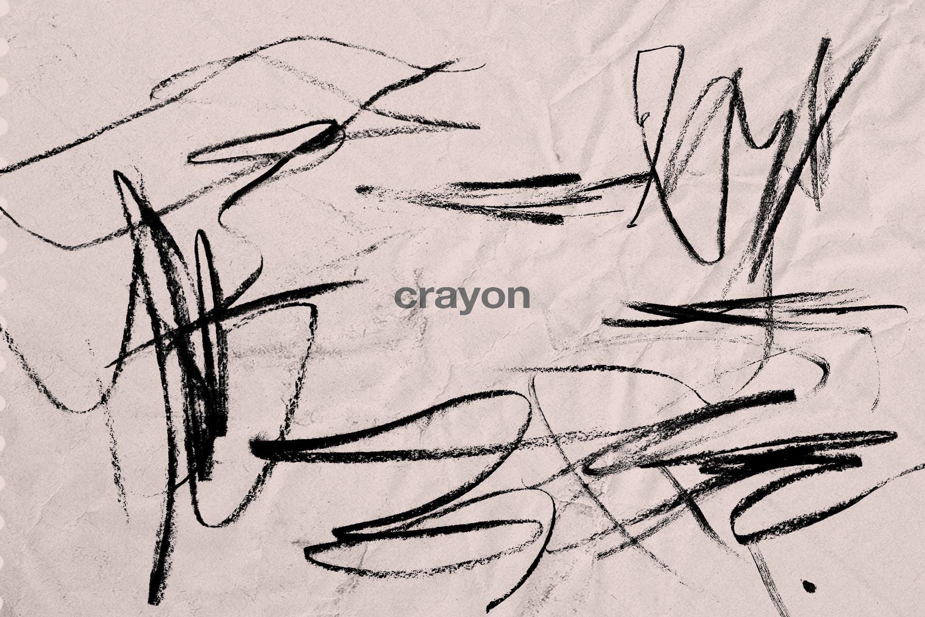 Scribble PNG Bundle - 560+ Hand-drawn Lines, Shapes, Letters, Grunge ...