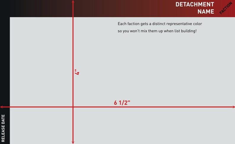 Astra Militarum Stratagem and Detachment Cards - Etsy