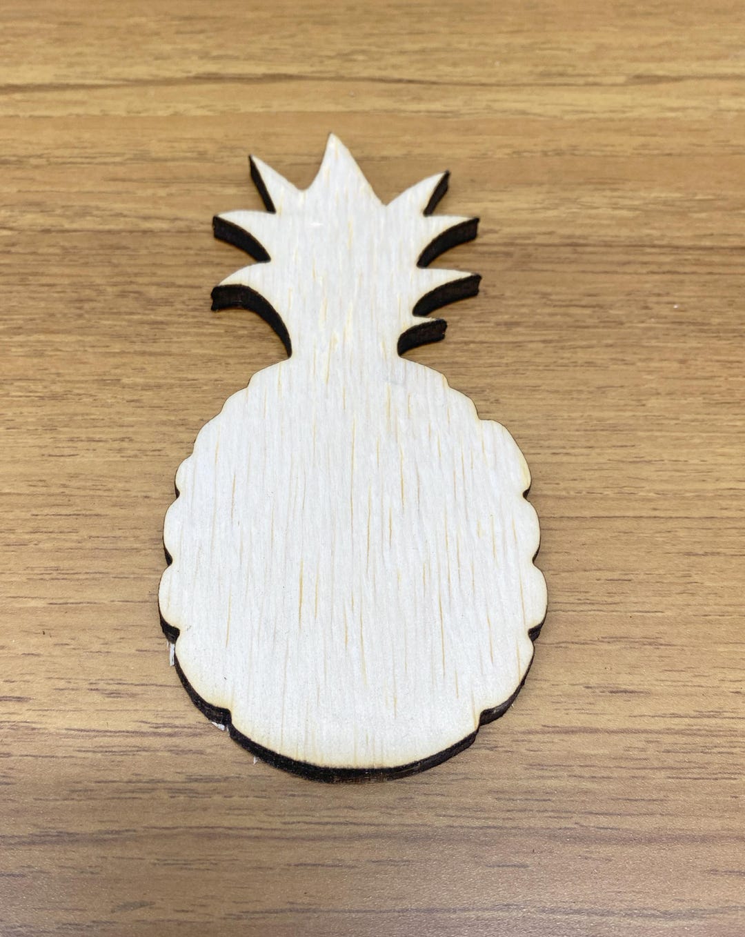 Pineapple Shape, Laser Cut Outs, Unfinished Wooden Cut Out Shapes ...