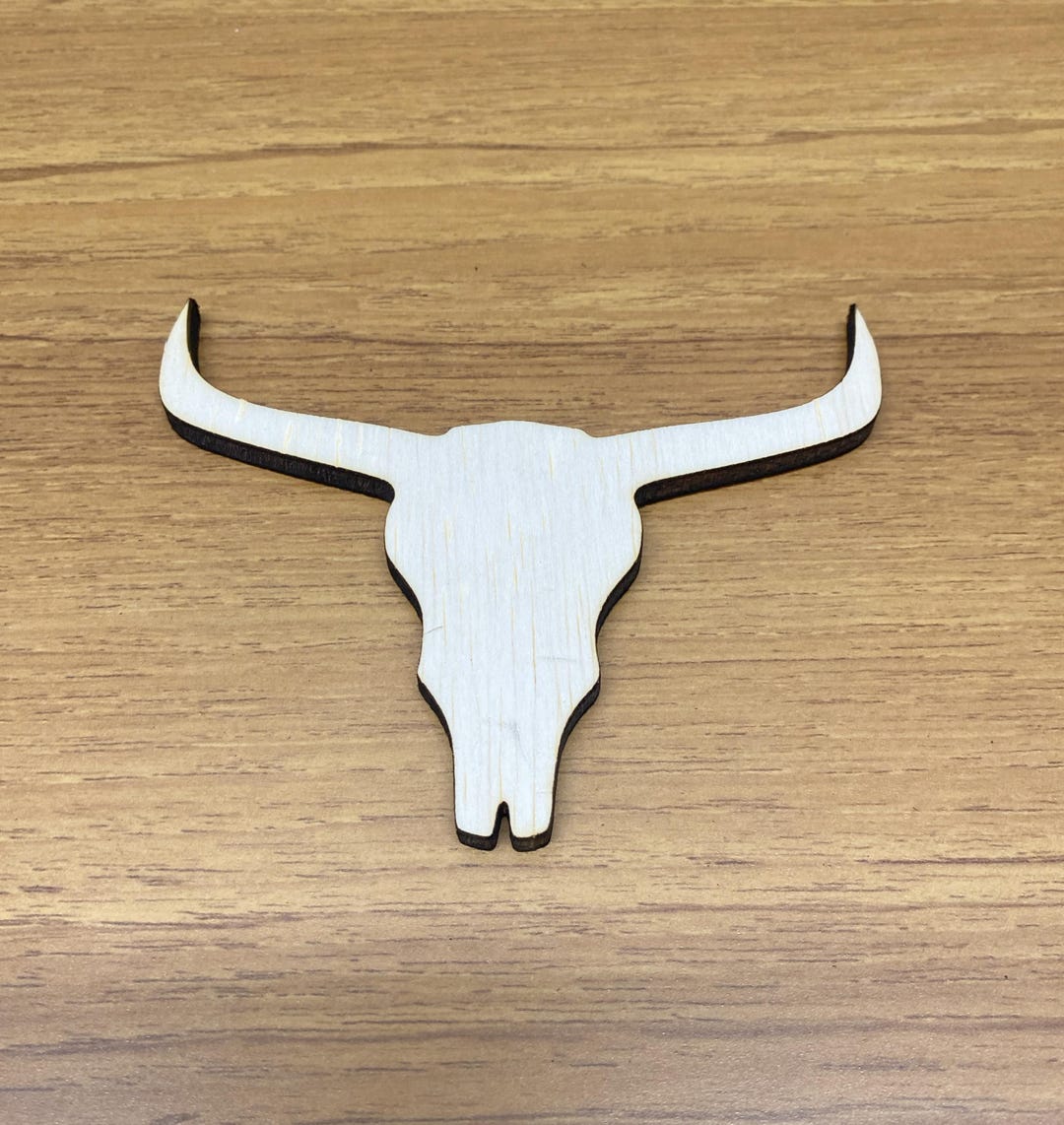 Bull Head Shape, Laser Cut Outs, Unfinished Wooden Cut Out Shapes ...