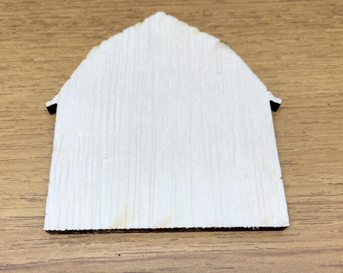 Barn Shape, Laser Cut Outs, Unfinished Wooden Cut Out Shapes, Wooden ...
