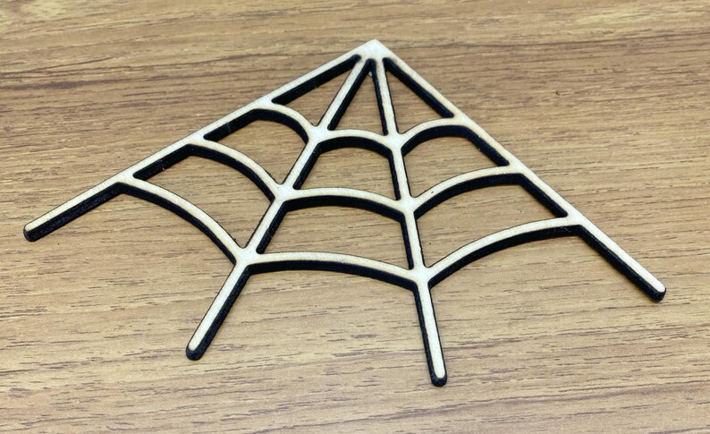 Spider Web Shape, Laser Cut Outs, Unfinished Wooden Cut Out Shapes ...