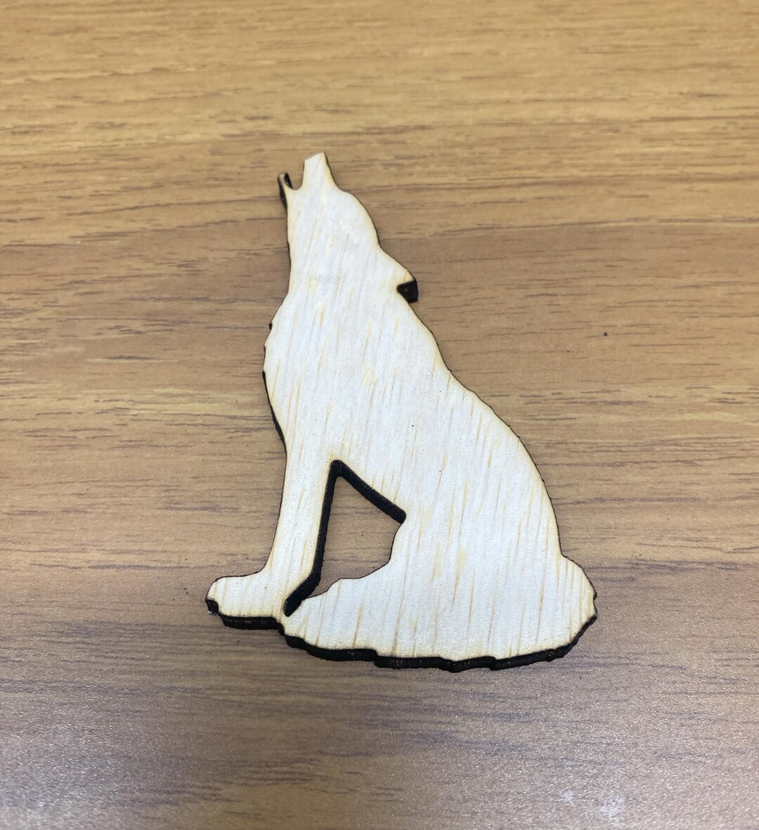 Wolf Shape, Laser Cut Outs, Unfinished Wooden Cut Out Shapes, Wooden ...