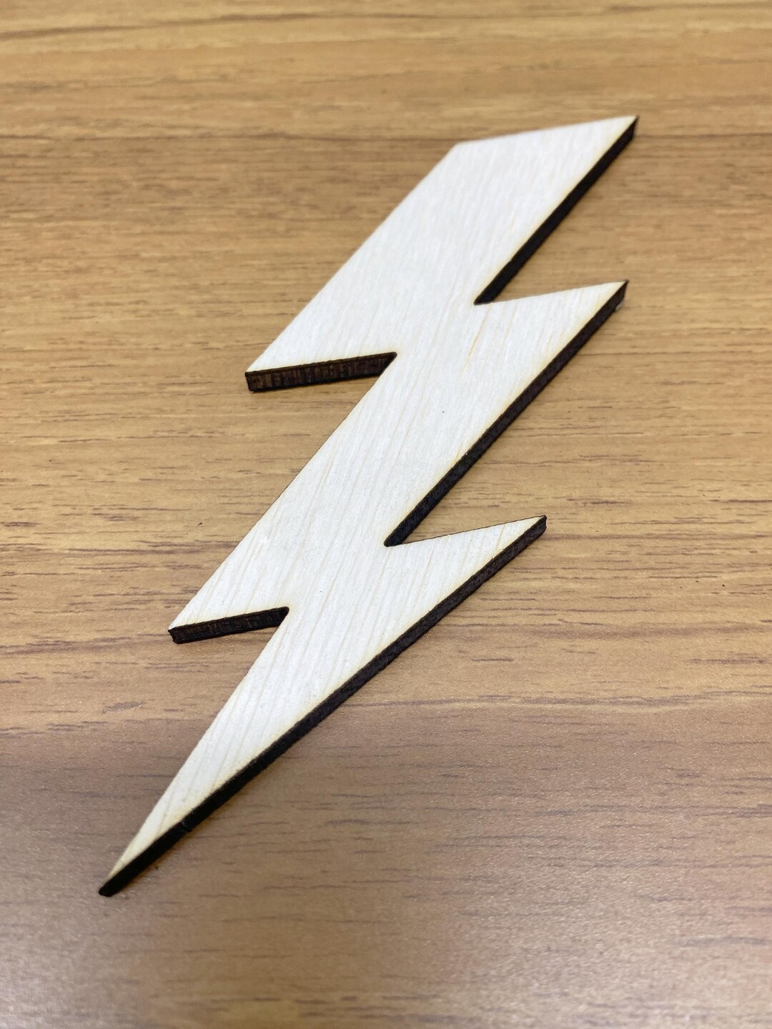 Lightning Bolt Shape, Laser Cut Outs, Unfinished Wooden Cut Out Shapes ...