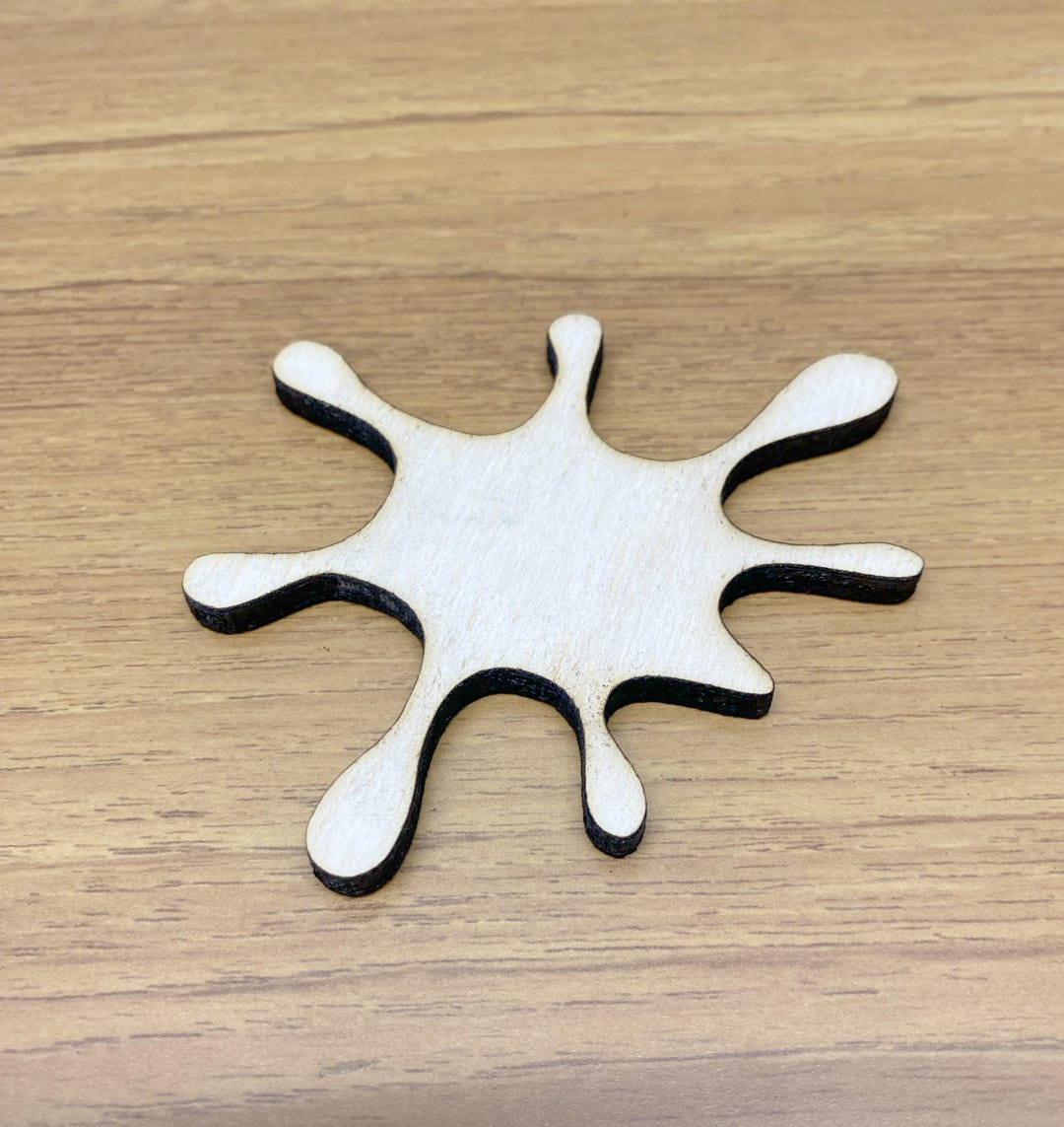 Paint Splatter Shape, Laser Cut Outs, Unfinished Wooden Cut Out Shapes ...
