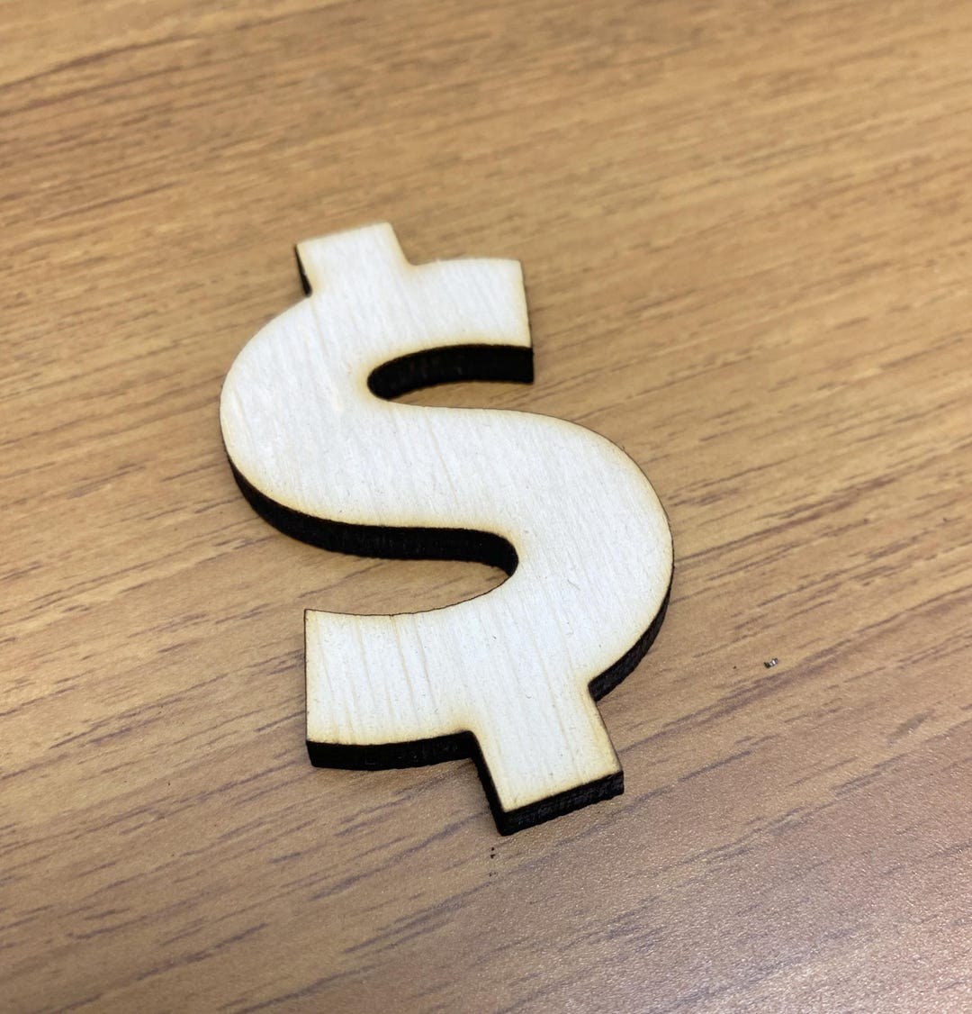 Dollar Sign Shape, Laser Cut Outs, Unfinished Wooden Cut Out Shapes ...