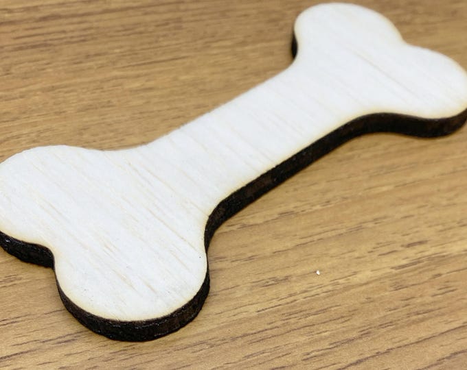 Dog Bone Shape, Laser Cut Outs, Unfinished Wooden Cut Out Shapes ...