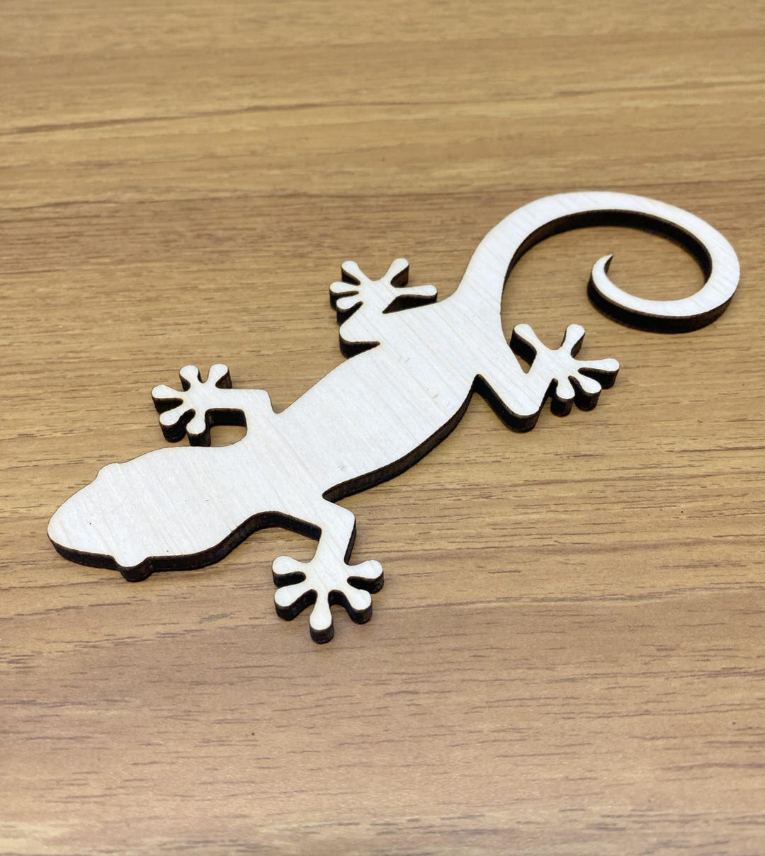 Gecko Shape, Laser Cut Outs, Unfinished Wooden Cut Out Shapes, Wooden ...