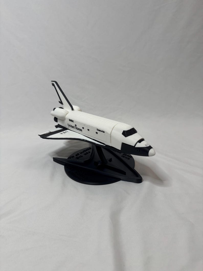 NASA OV-101 Enterprise Space Shuttle 3D Printed Model – Historic ...