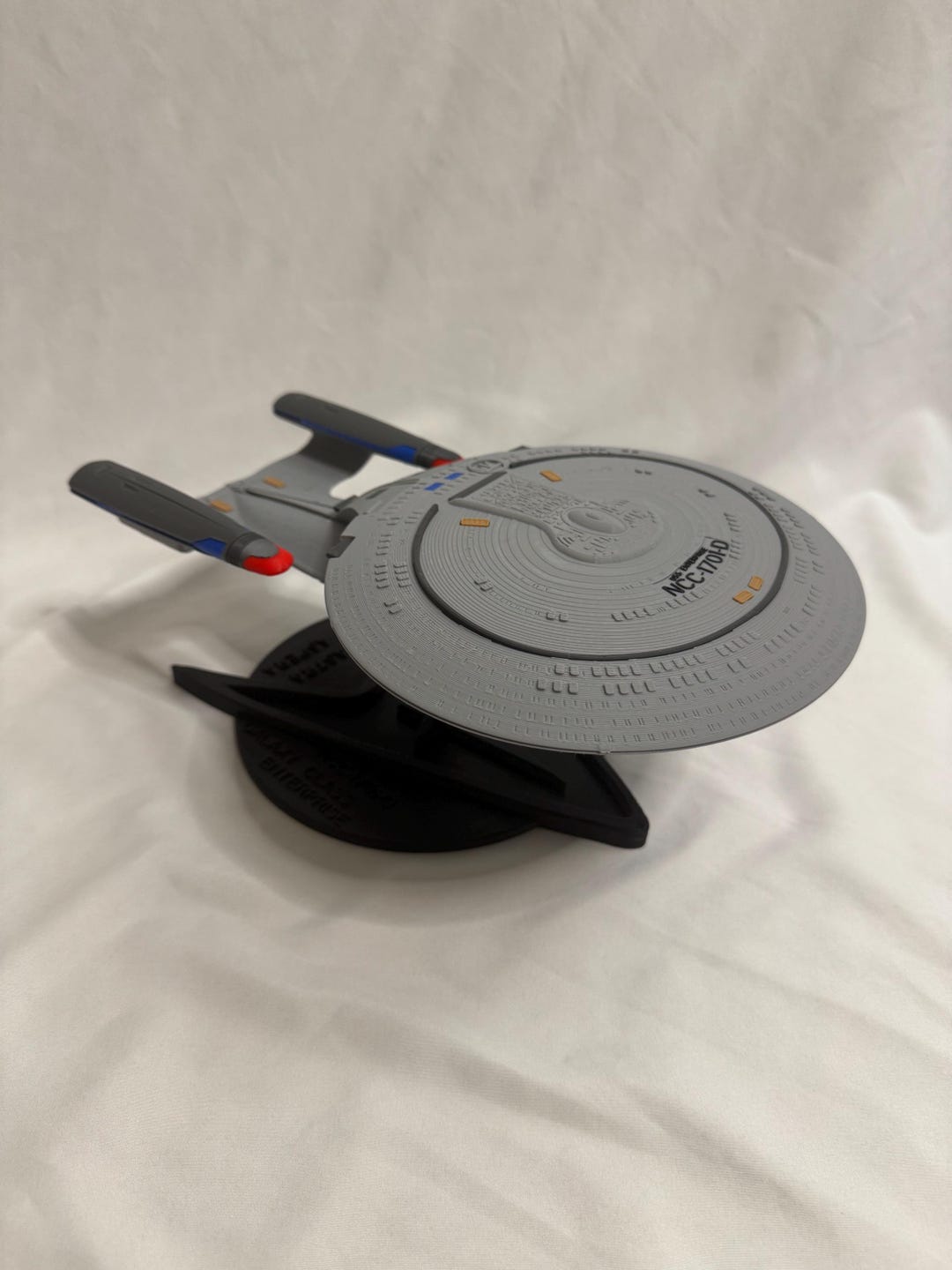 3D Printed Star Trek Enterprise-d Model – Galaxy Class TNG Starship ...