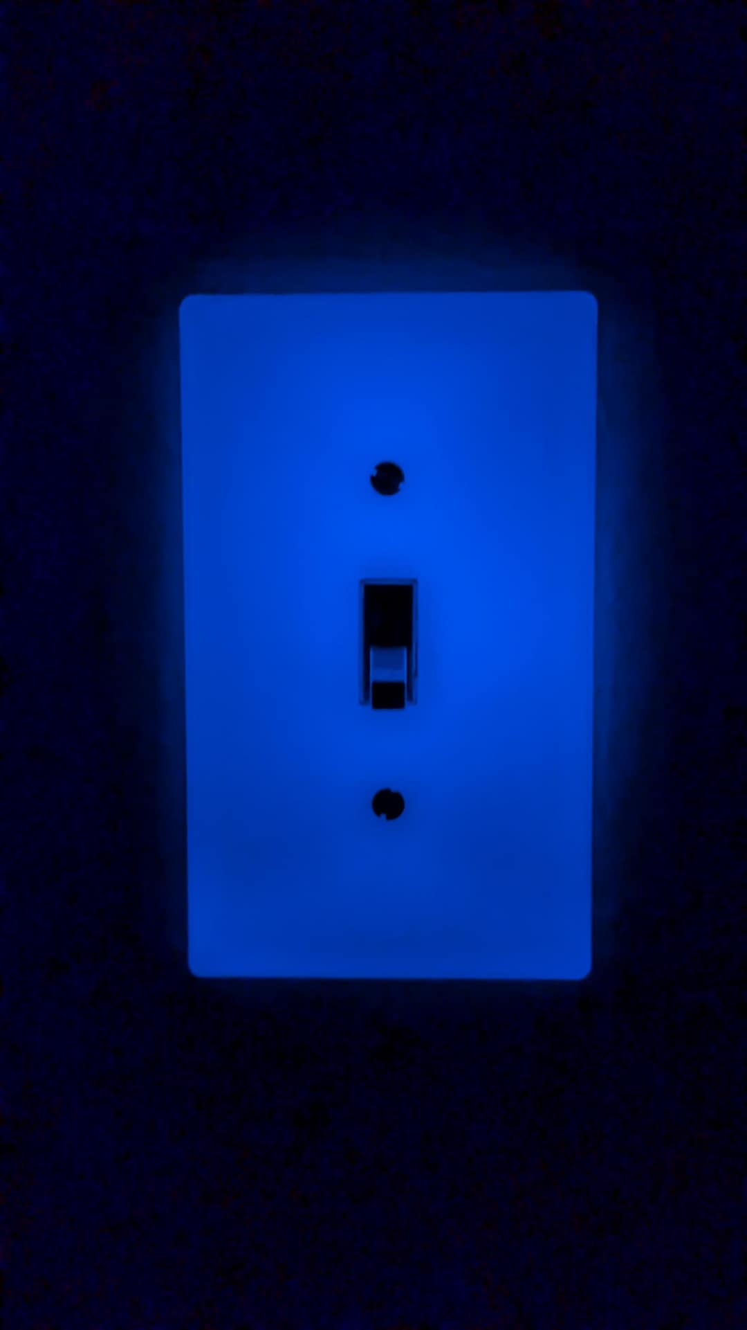 Glow in the Dark Light Switch Cover - Etsy