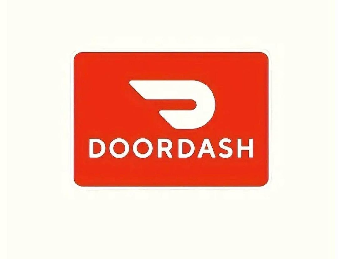 Door Dash Window Decal/sticker Multiple Sizes & Color's - Etsy