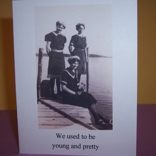 Funny Vintage Photo Cards - Etsy